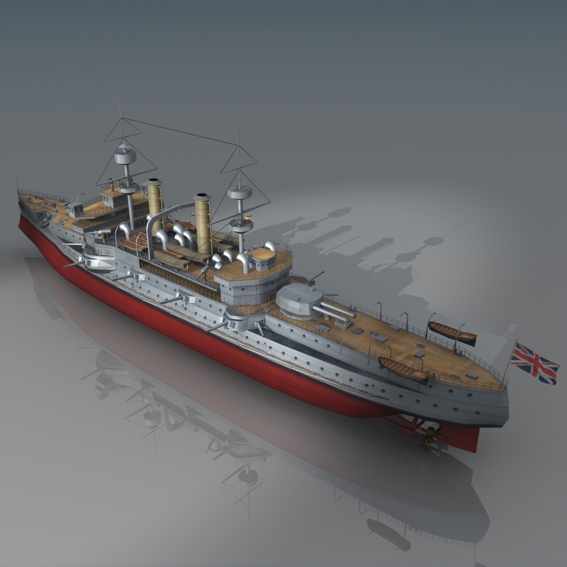 3d hms triumph dreadnought battleship
