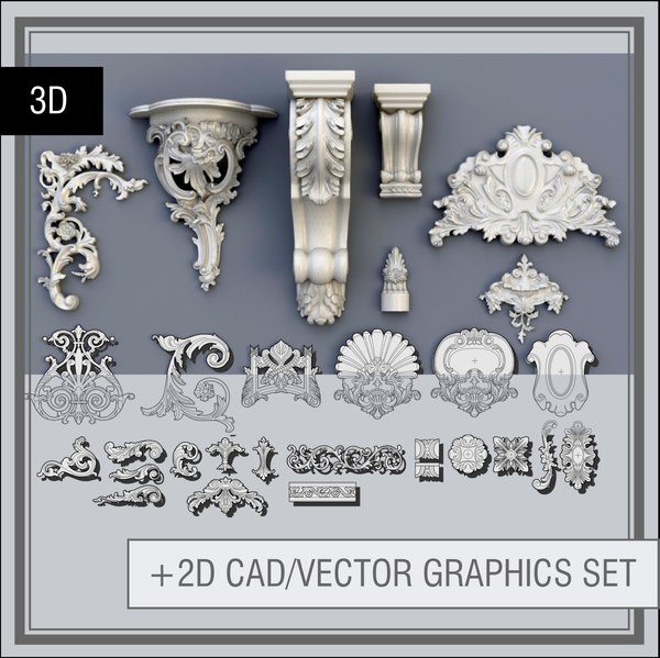3d model fretwork