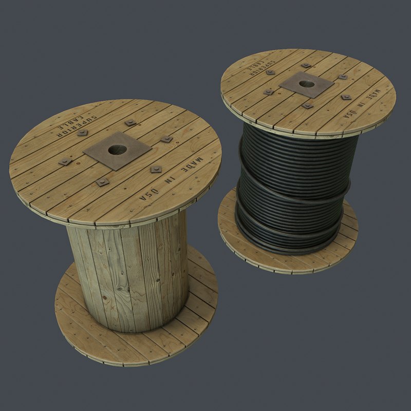 modèle 3D de Bobines de câbles - TurboSquid 671573