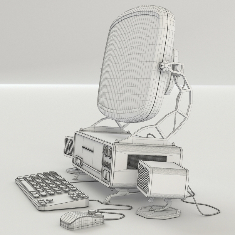 old computer 3d max