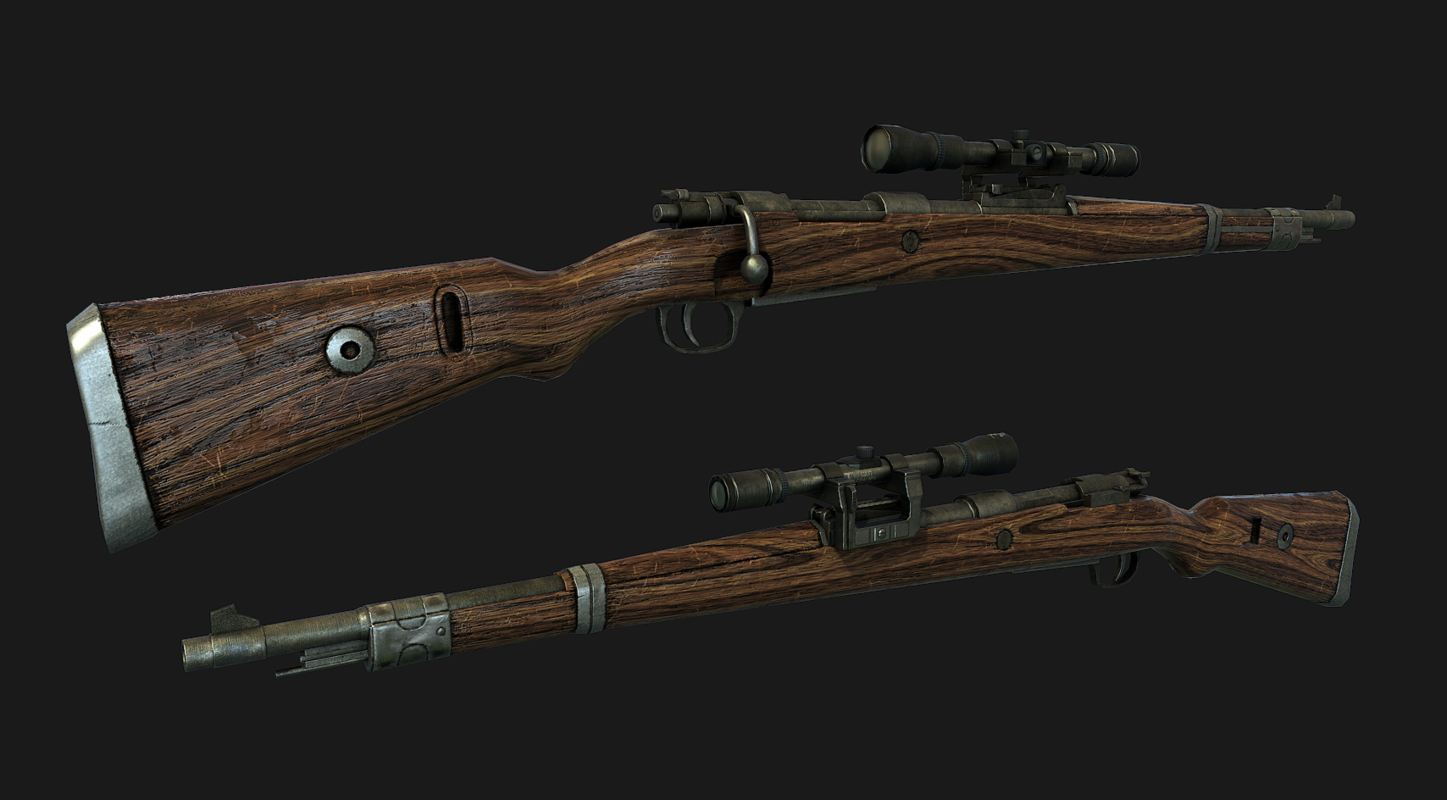 3d model kar98k kar98
