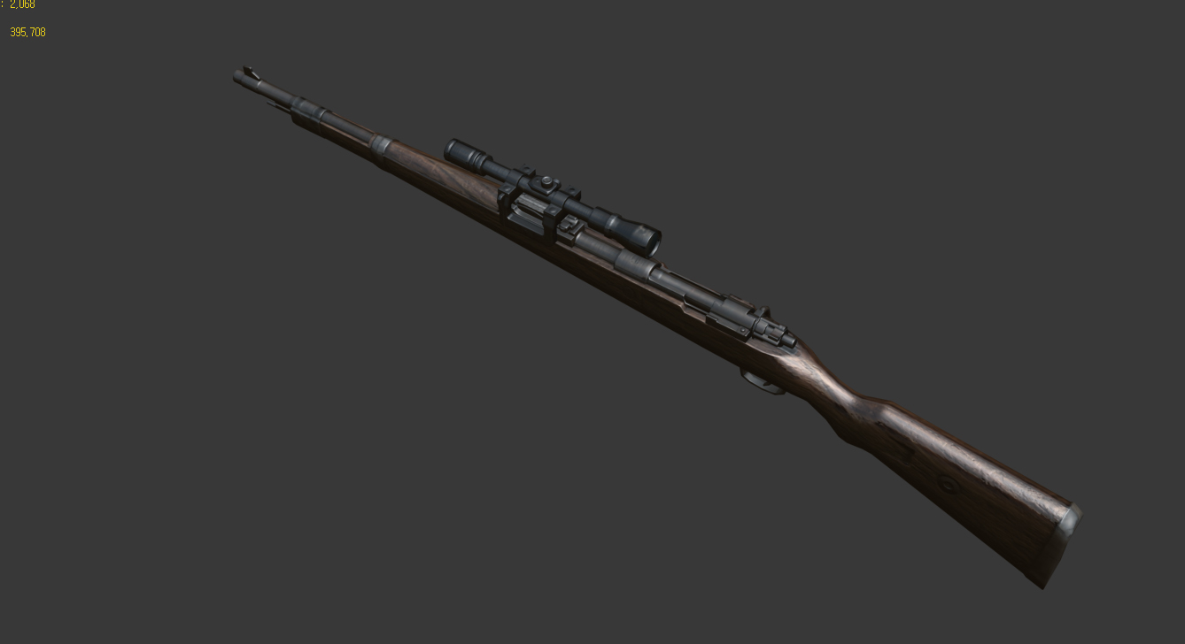 3d model kar98k kar98