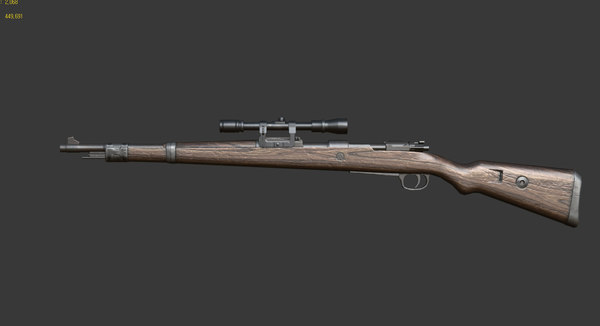 3d model kar98k kar98