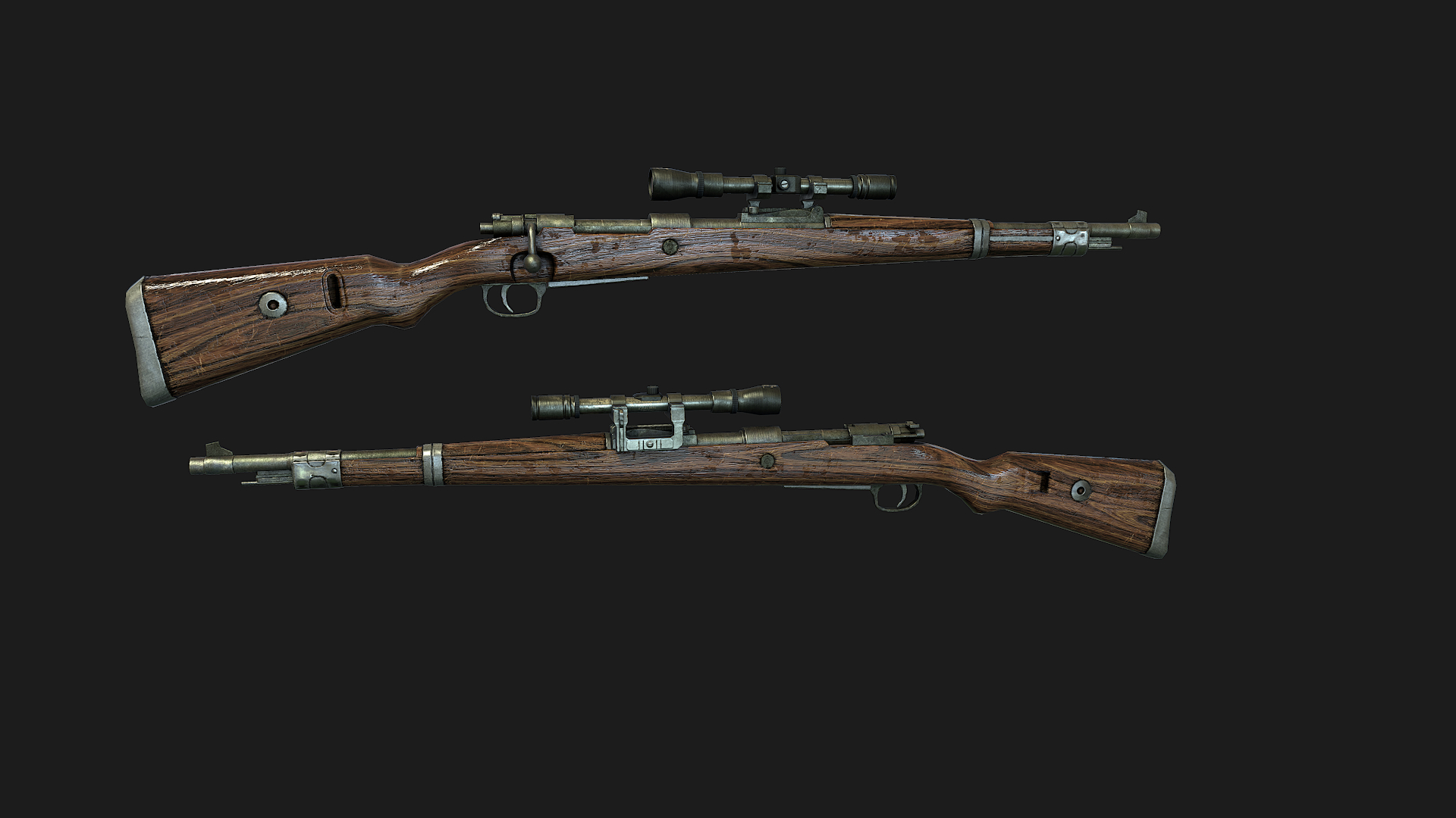 3d model kar98k kar98