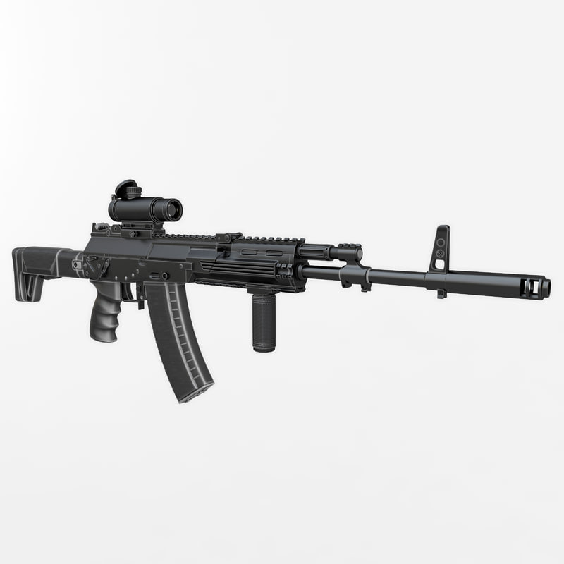 kalashnikov ak-12 newest 01 3d model