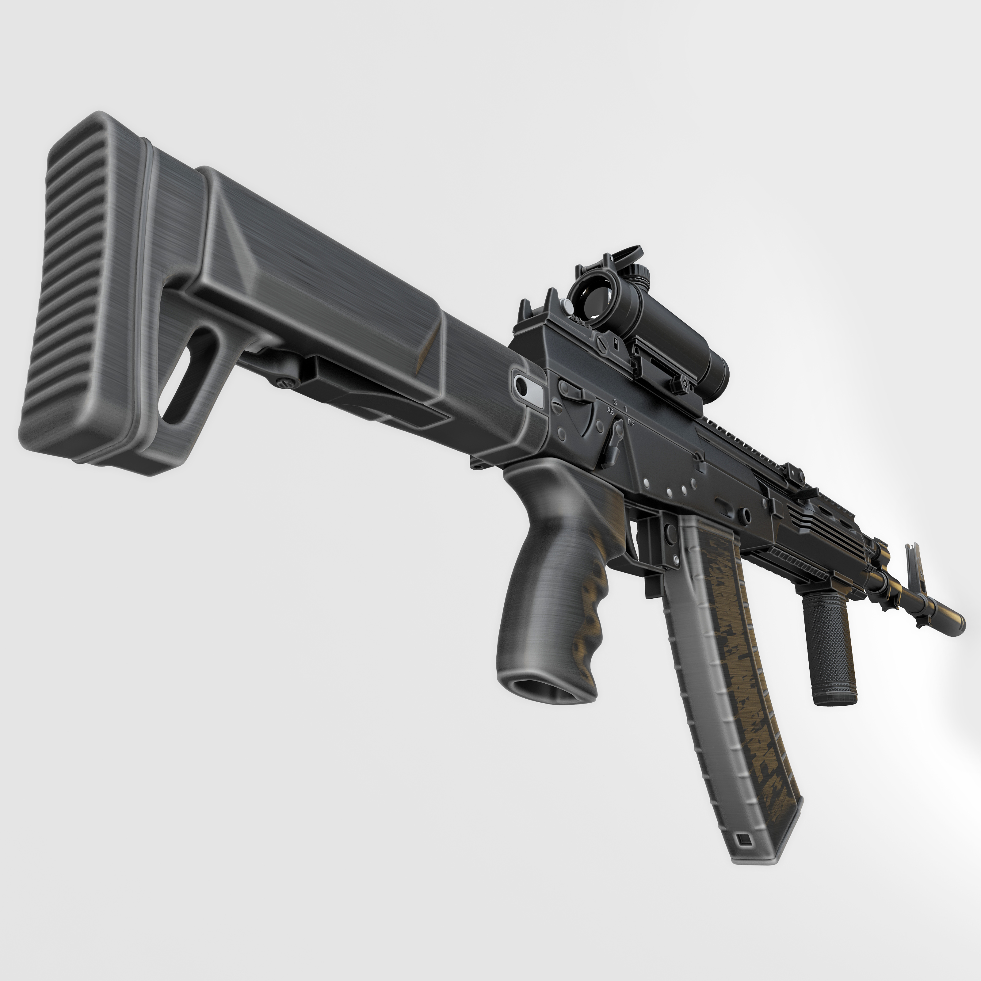 kalashnikov ak-12 newest 01 3d model