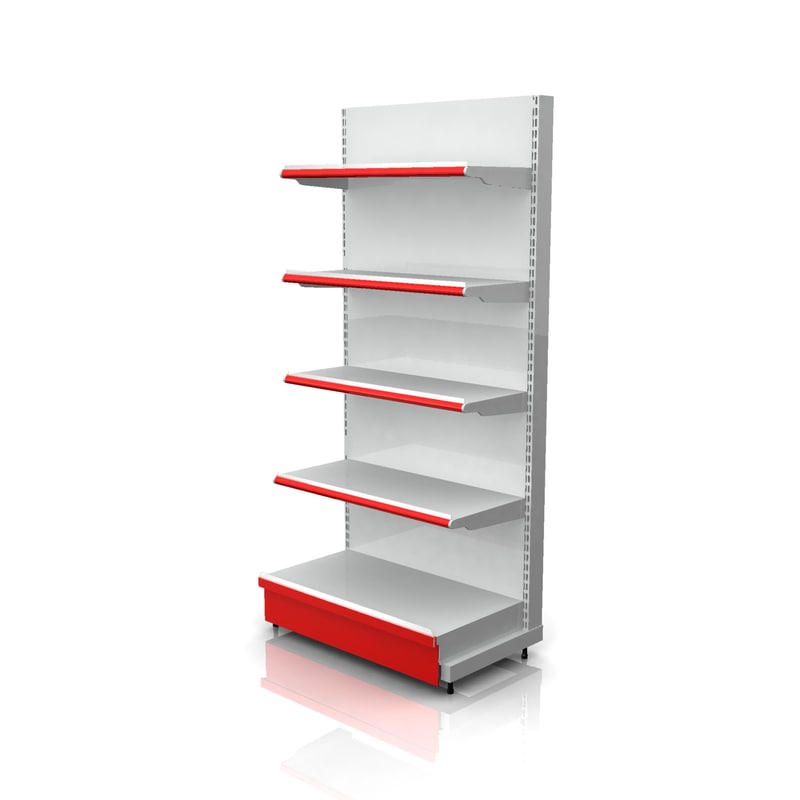 product caps end racks 3d model