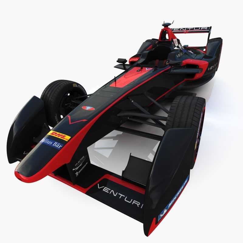 venturi formula e 3d model