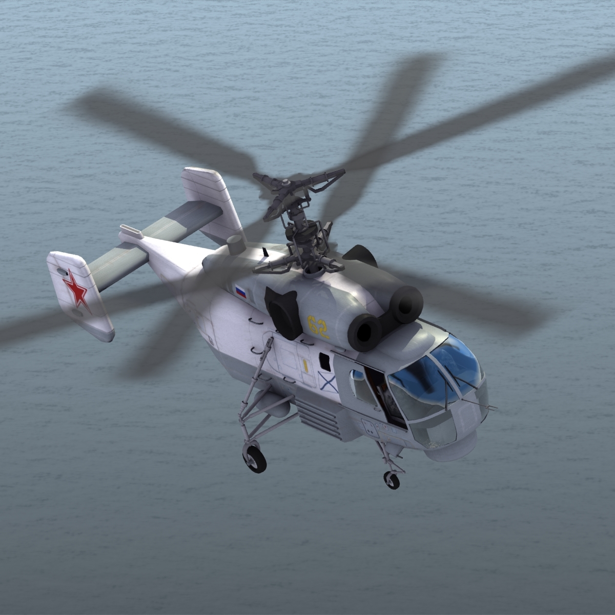 dwg kamov ka-27 helix helicopter