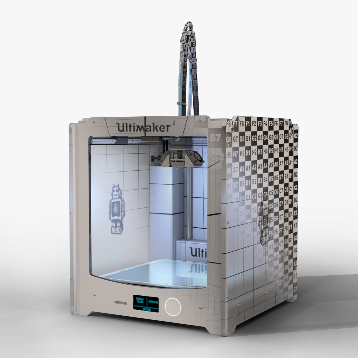 ultimaker 2 3d model