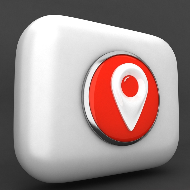 modelo 3d Icono de ubicación - TurboSquid 895144