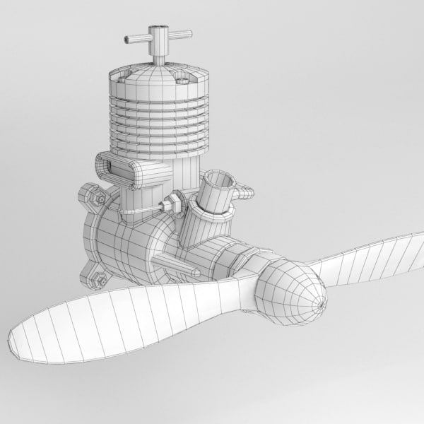 3d engine model