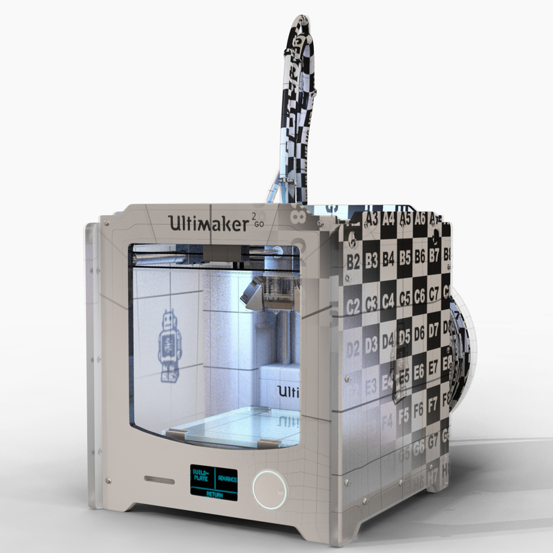 ultimaker 2 3d obj