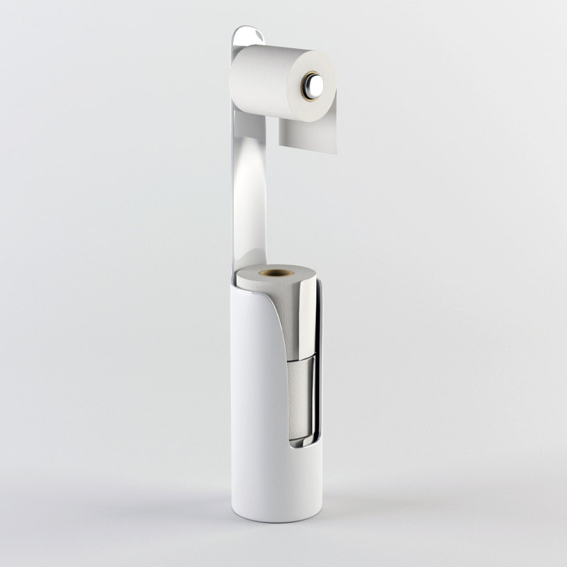Toilet Paper Holder 3d Model toilet-paper-holder-3d-model