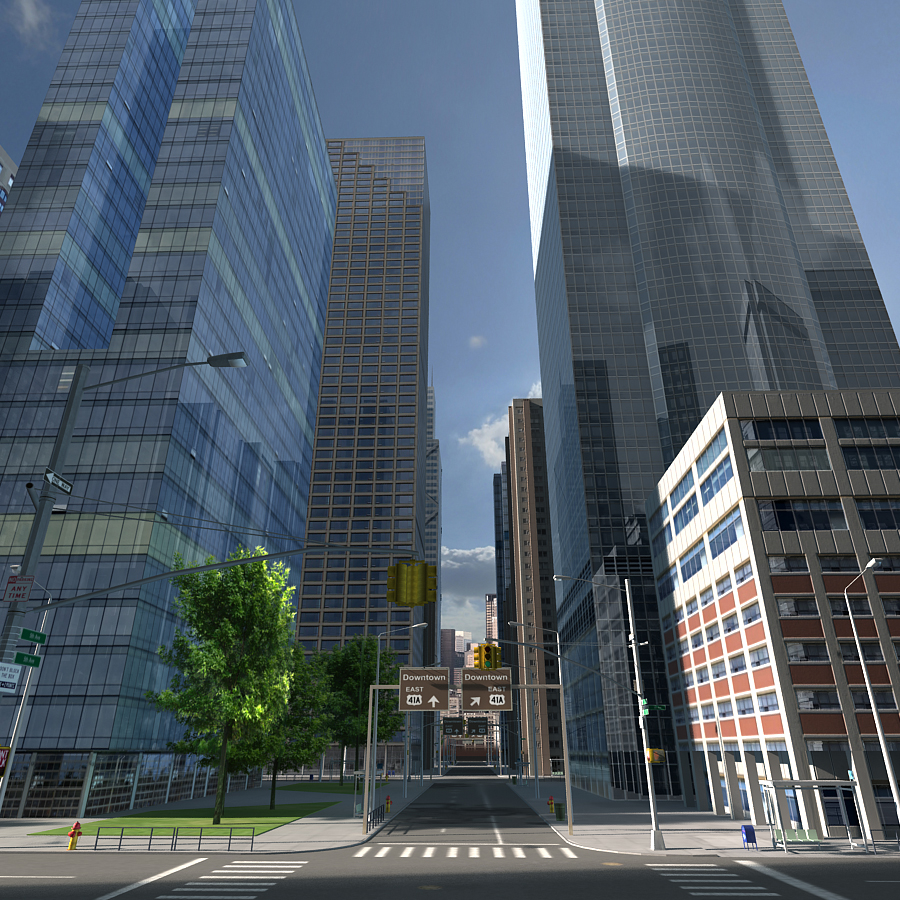 city street new york max