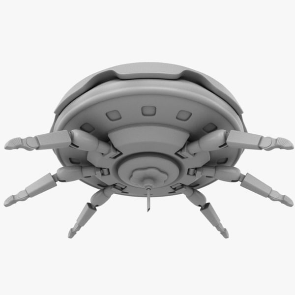 3d model nanobot nano bot