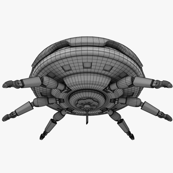 3d model nanobot nano bot