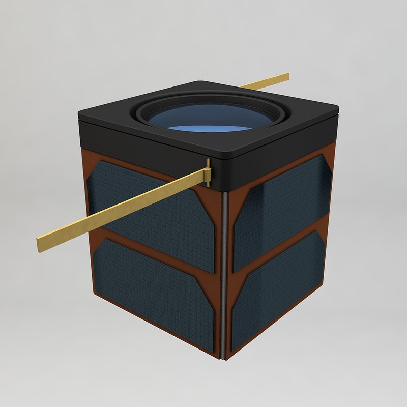 cube satellite obj