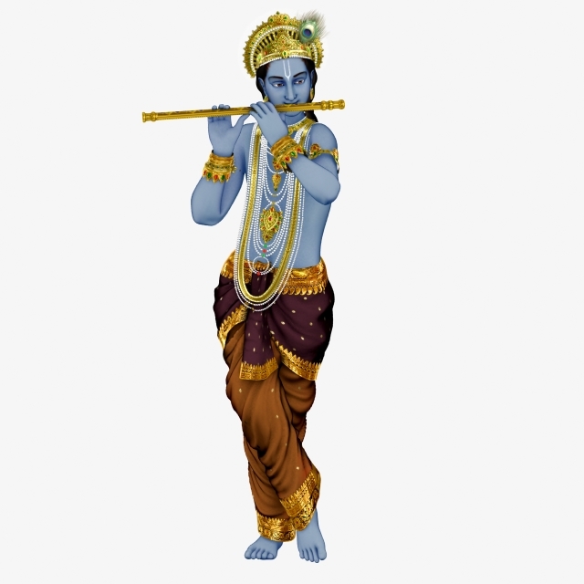 3d Model Krishna