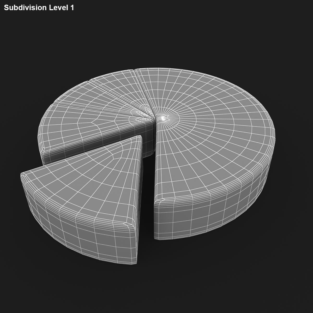 3d model pie chart v2