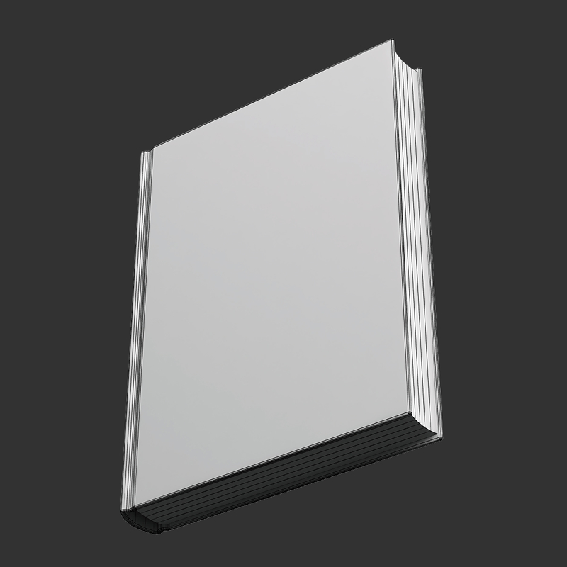 free obj model old book