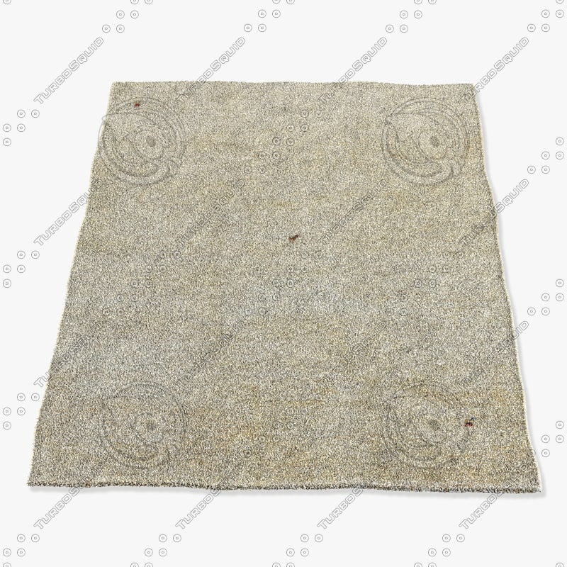 persisk gabbeh rug ikea 3d model