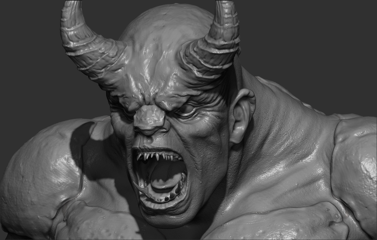 3d monster realistic