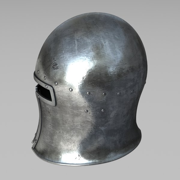 3d italian helmet barbute