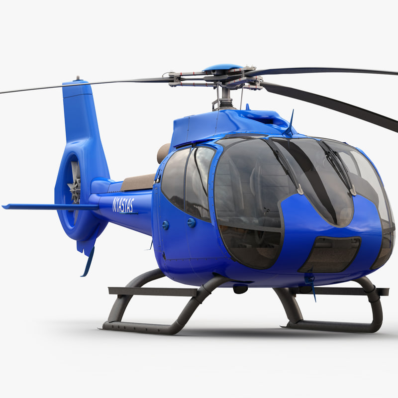 eurocopter ec 130 3d model