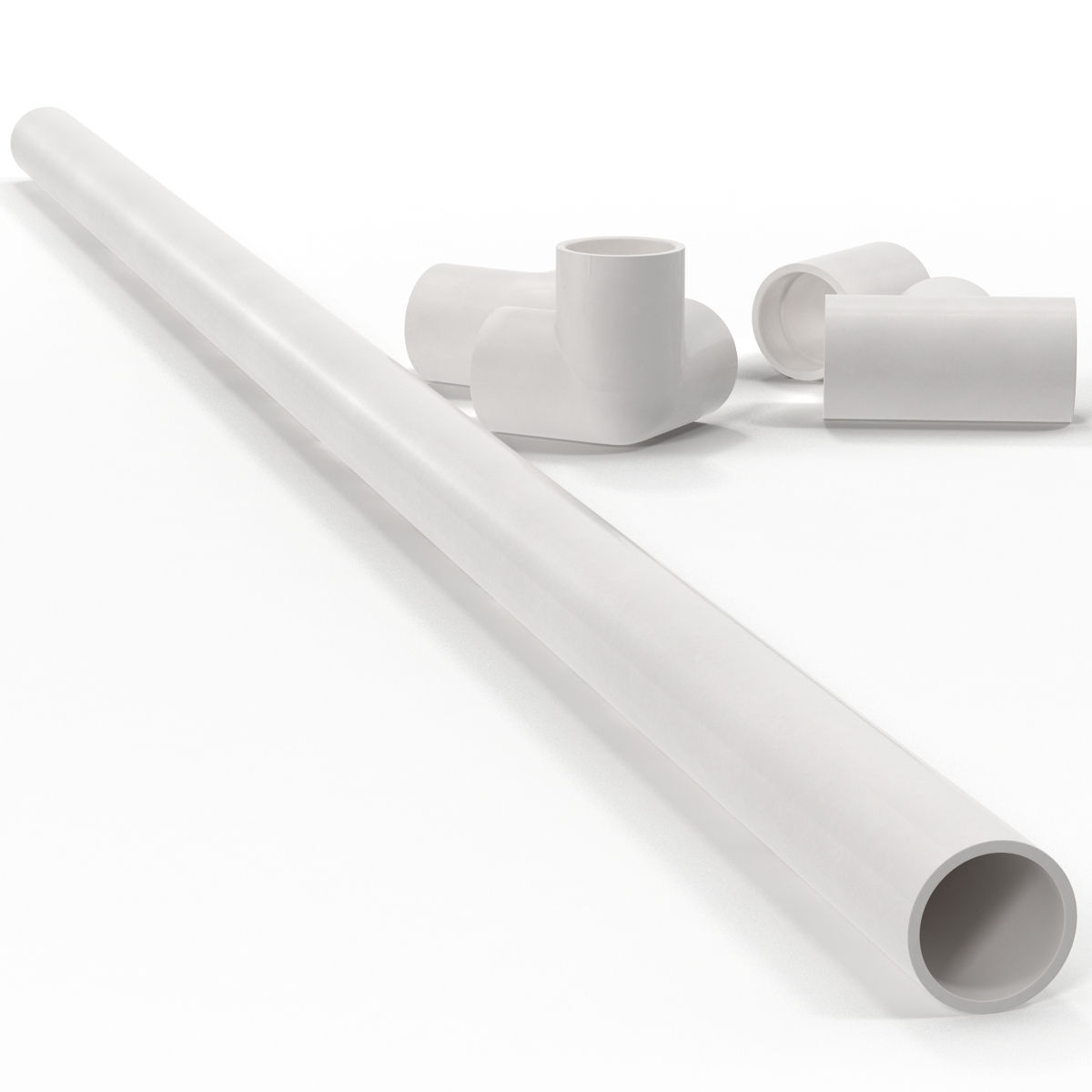 different pvc fittings 5 3d 3ds