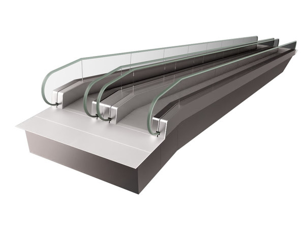 schindler moving walks 3d model