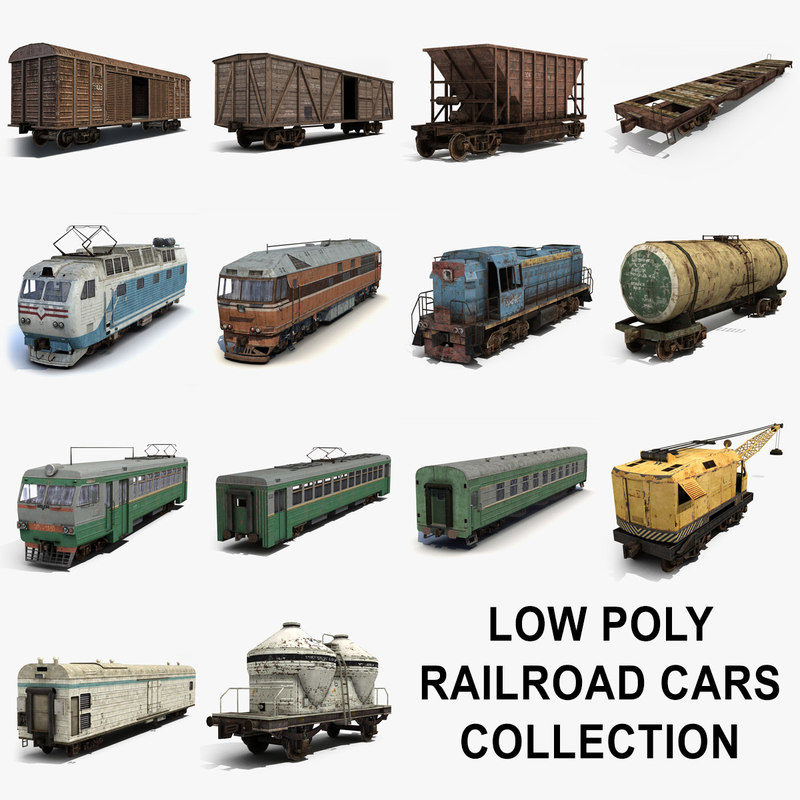 car rail 3d model