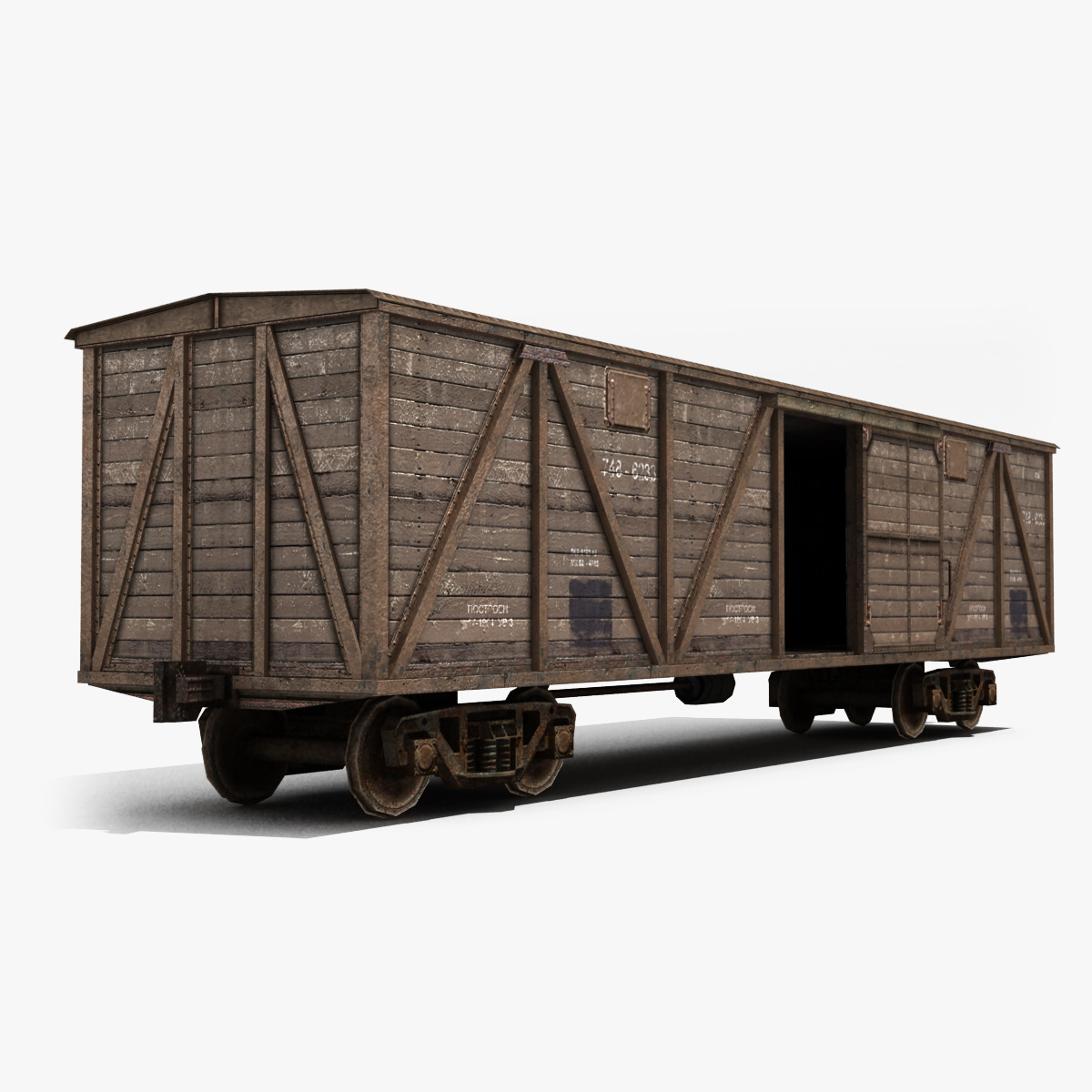 car rail 3d model