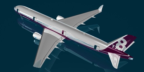 boeing 777-8x 3d model