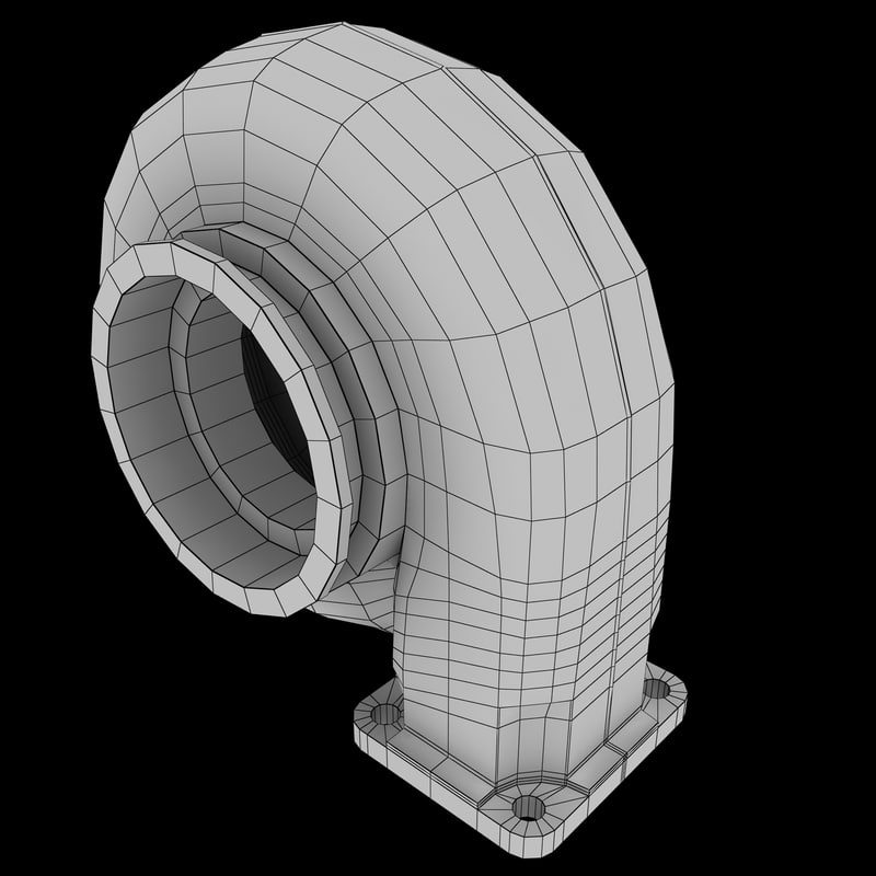 3d model of turbo