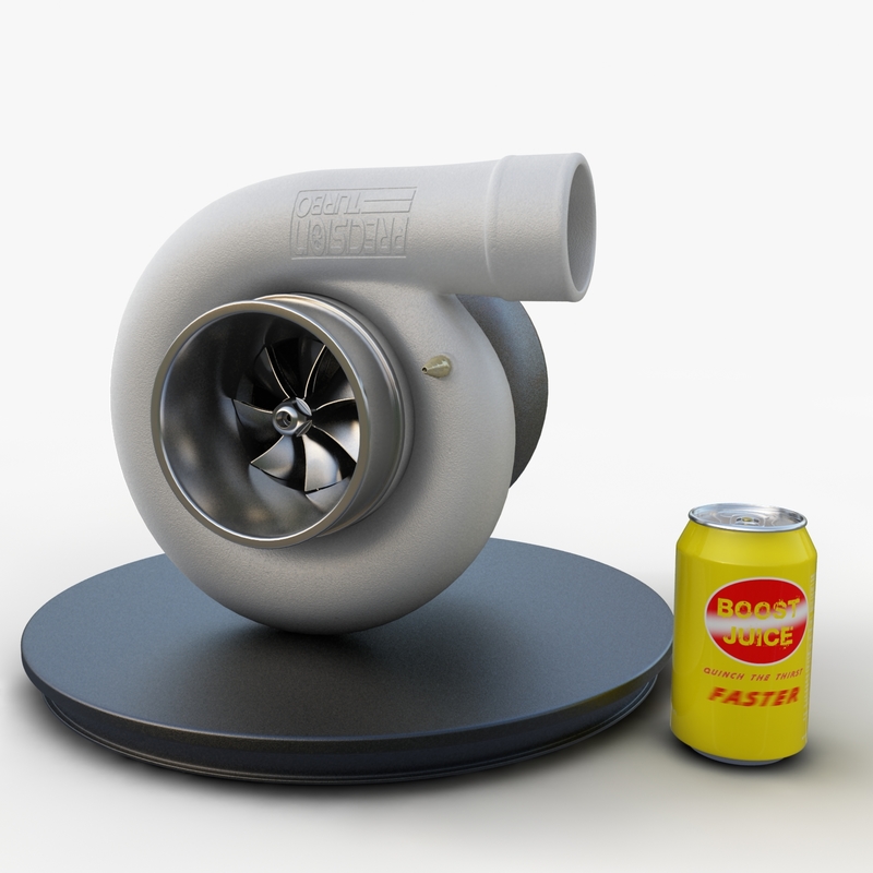 3d model of turbo