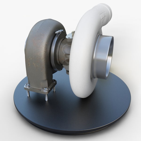 3d model of turbo