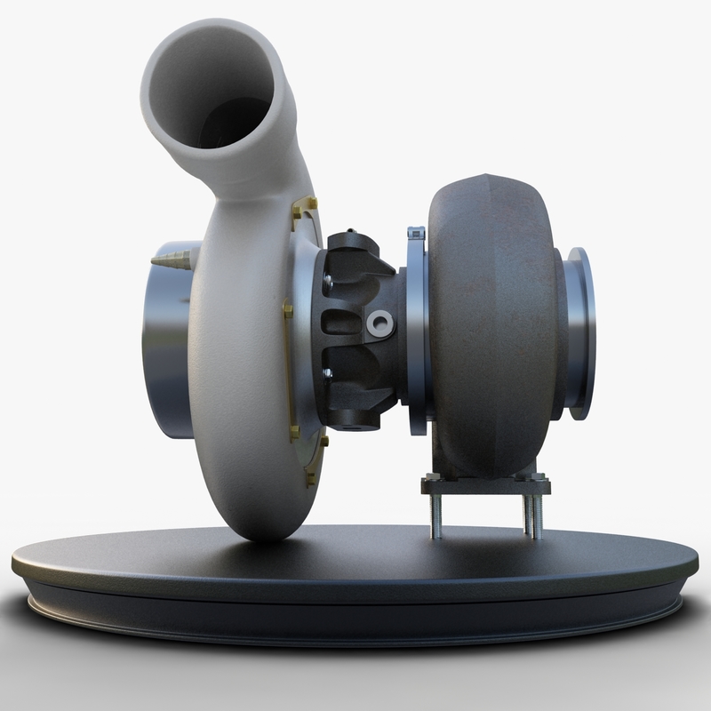 3d model of turbo
