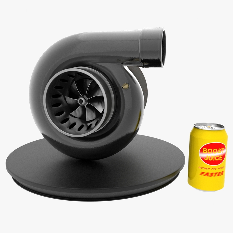 3d model of turbo
