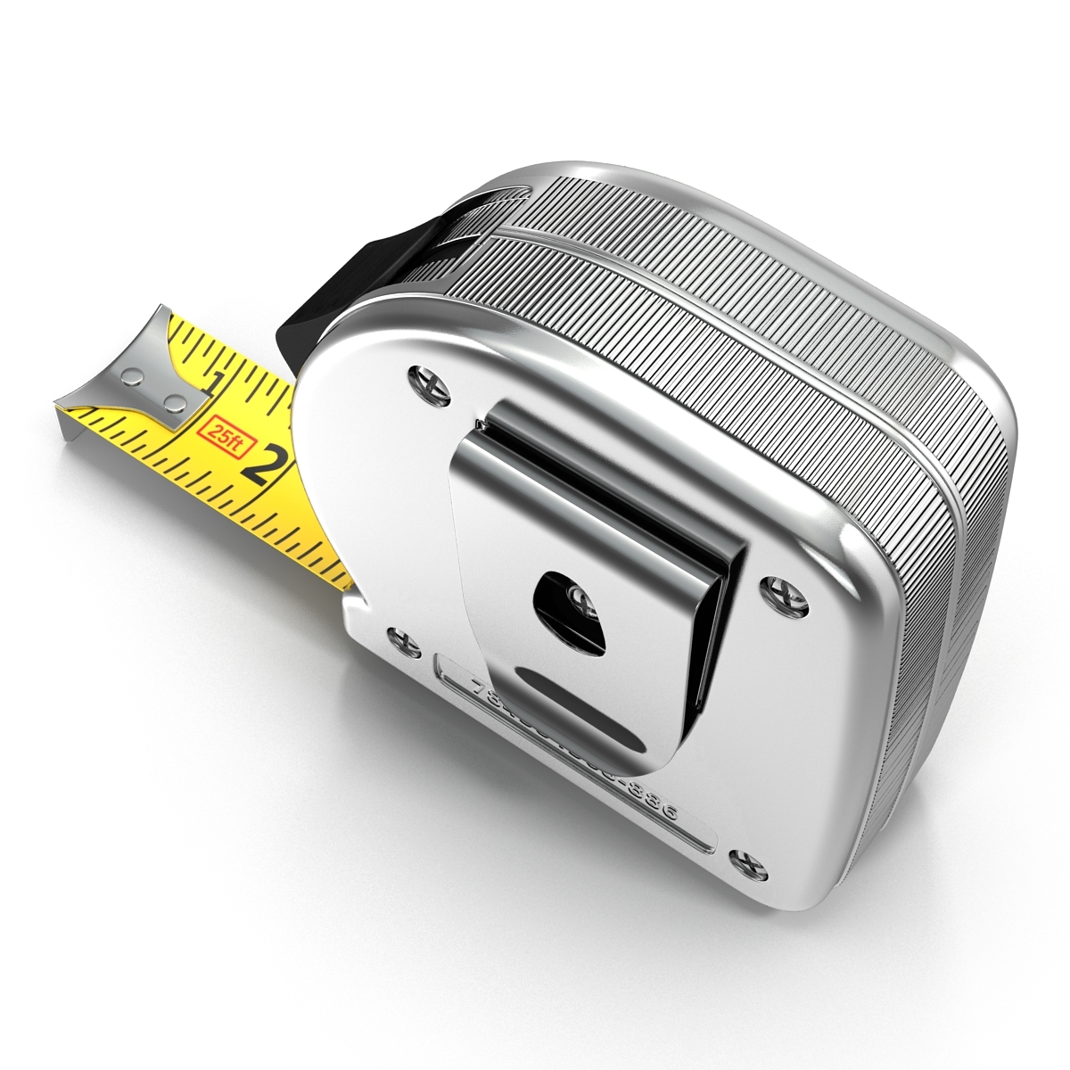 3d model tape measure stanley powerlock