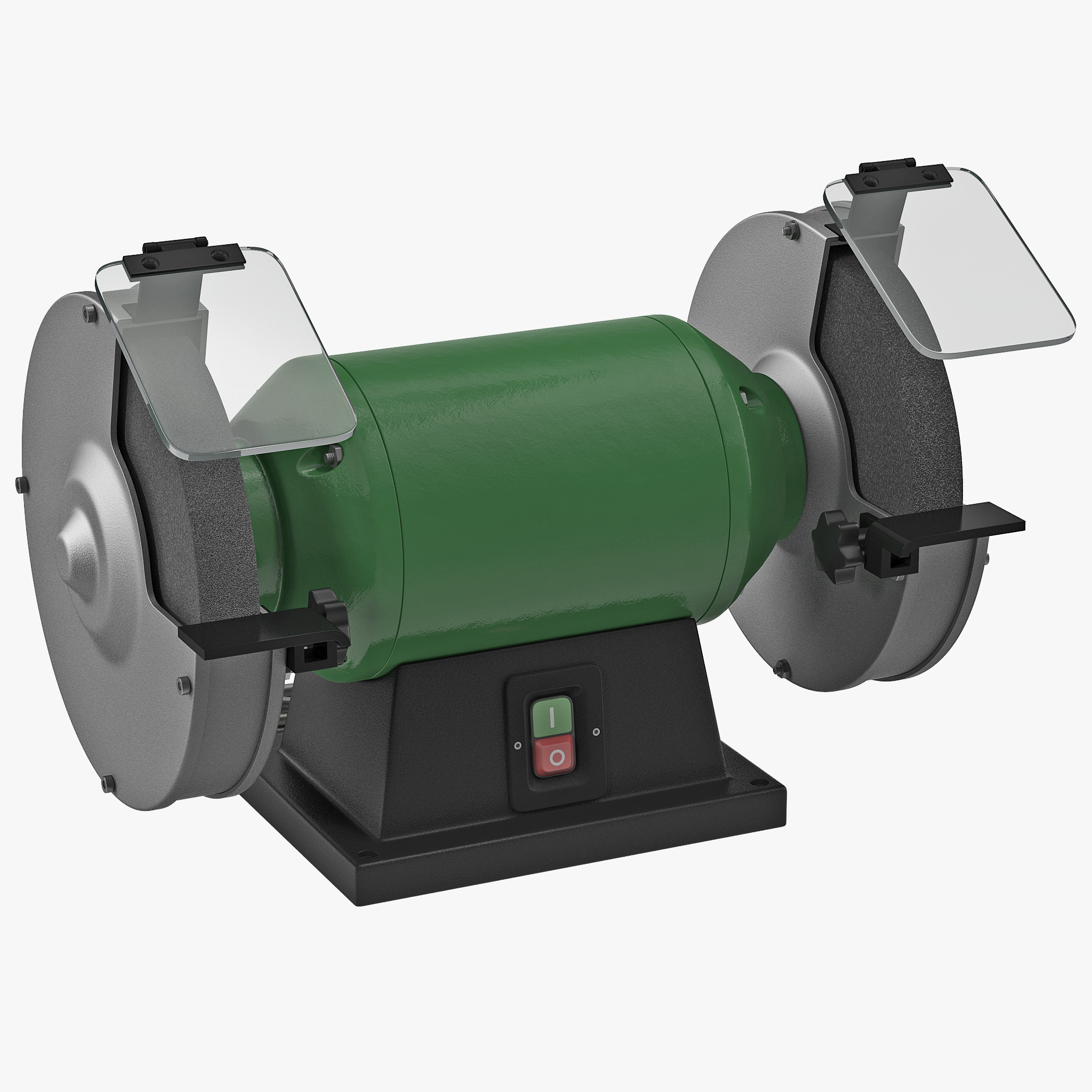 bench grinder 3d model