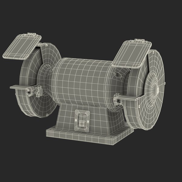 bench grinder 3d model