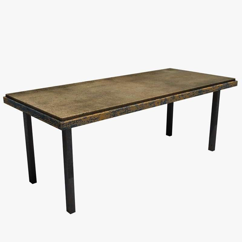 workbench workshop table 3d max