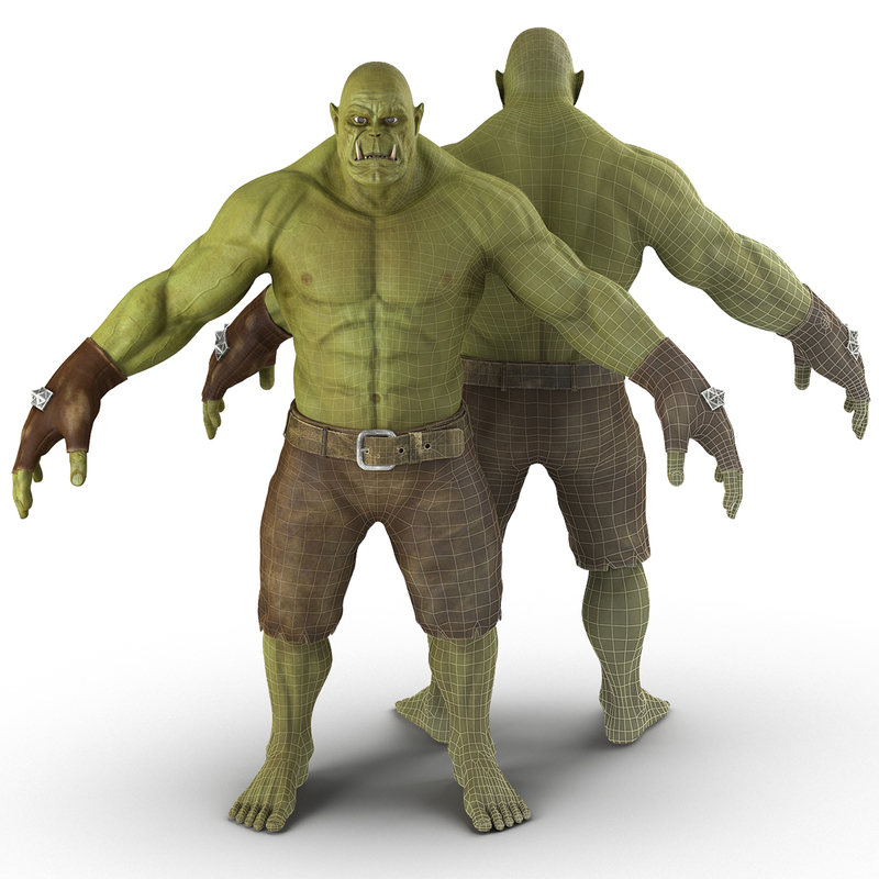 modelo 3d Orco verde 2 - TurboSquid 897520