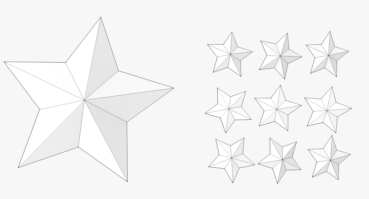 star 3d model