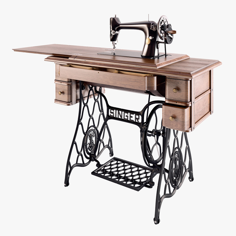 3d sewing machine singer 66