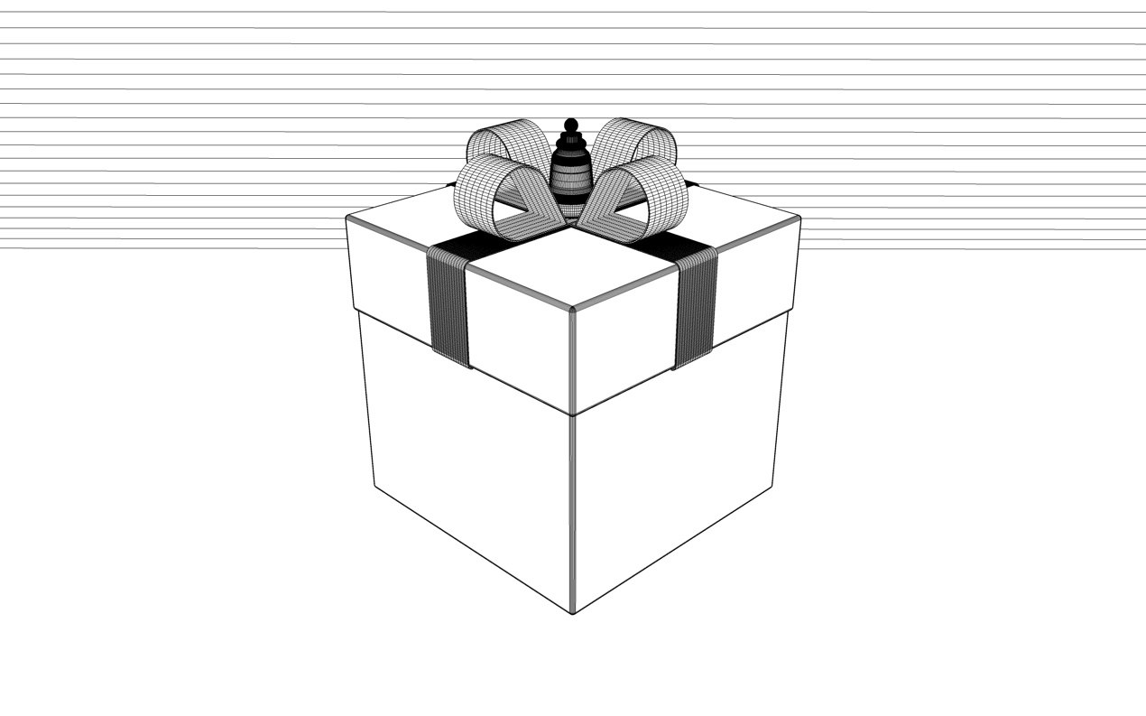 present box 3d model