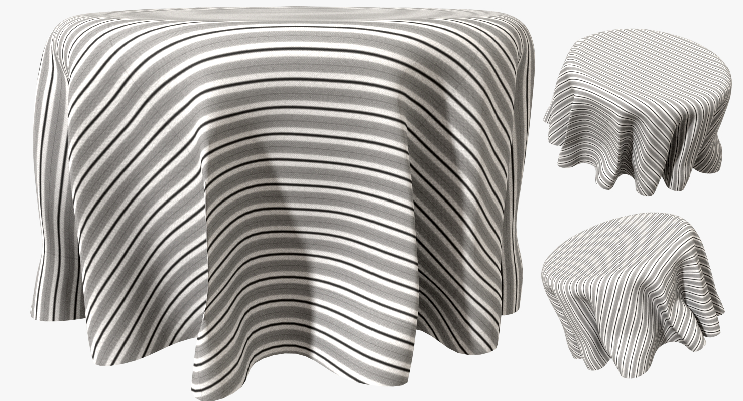 3d dining table cloth