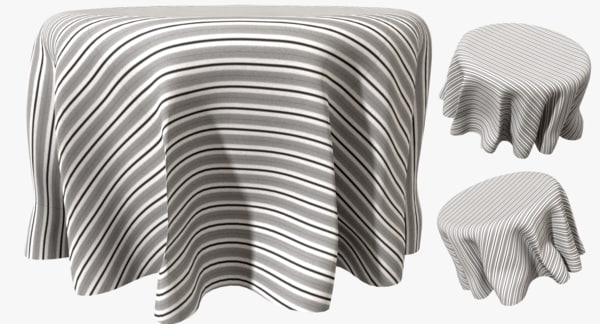 3d dining table cloth