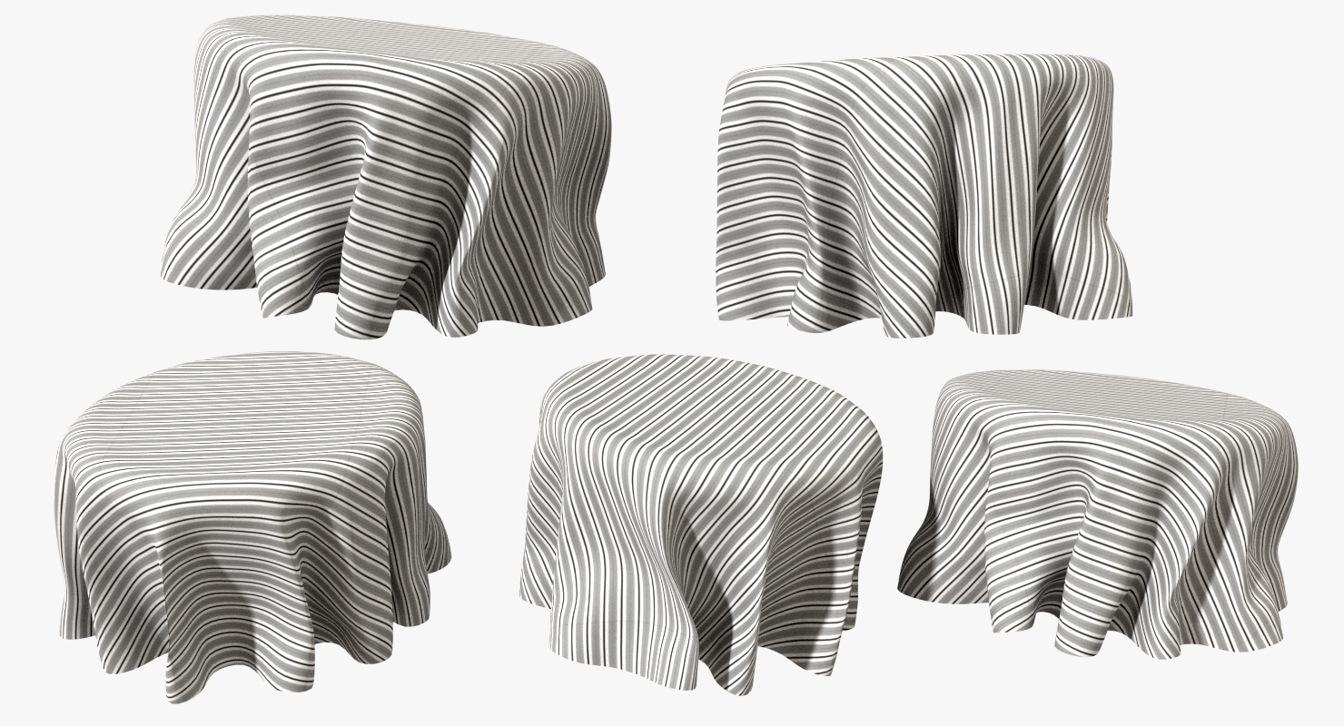 3d dining table cloth